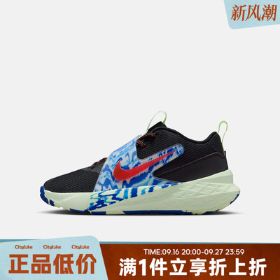 NIKE耐克大童春TEAM HUSTLE D 12运动休闲鞋IQ0815-001