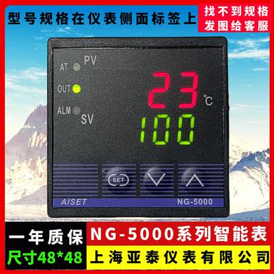 AISET上海亚泰仪表NG-5000 5001 5011 5012  5401 5402 5412WG优