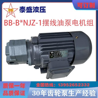 BB-B16NJZ 1 BB-B25NJZ-1摆线齿轮油泵电机组BB-B32N/B20N/40东高