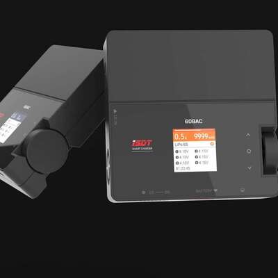 艾斯特ISDT 608AC快速平衡航模锂电充电器可拆卸电源自带200W 8A
