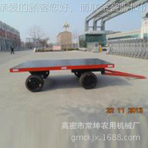 山WIA东坤机械供应 胎实心拖车 双常牵引拖优车 质价廉