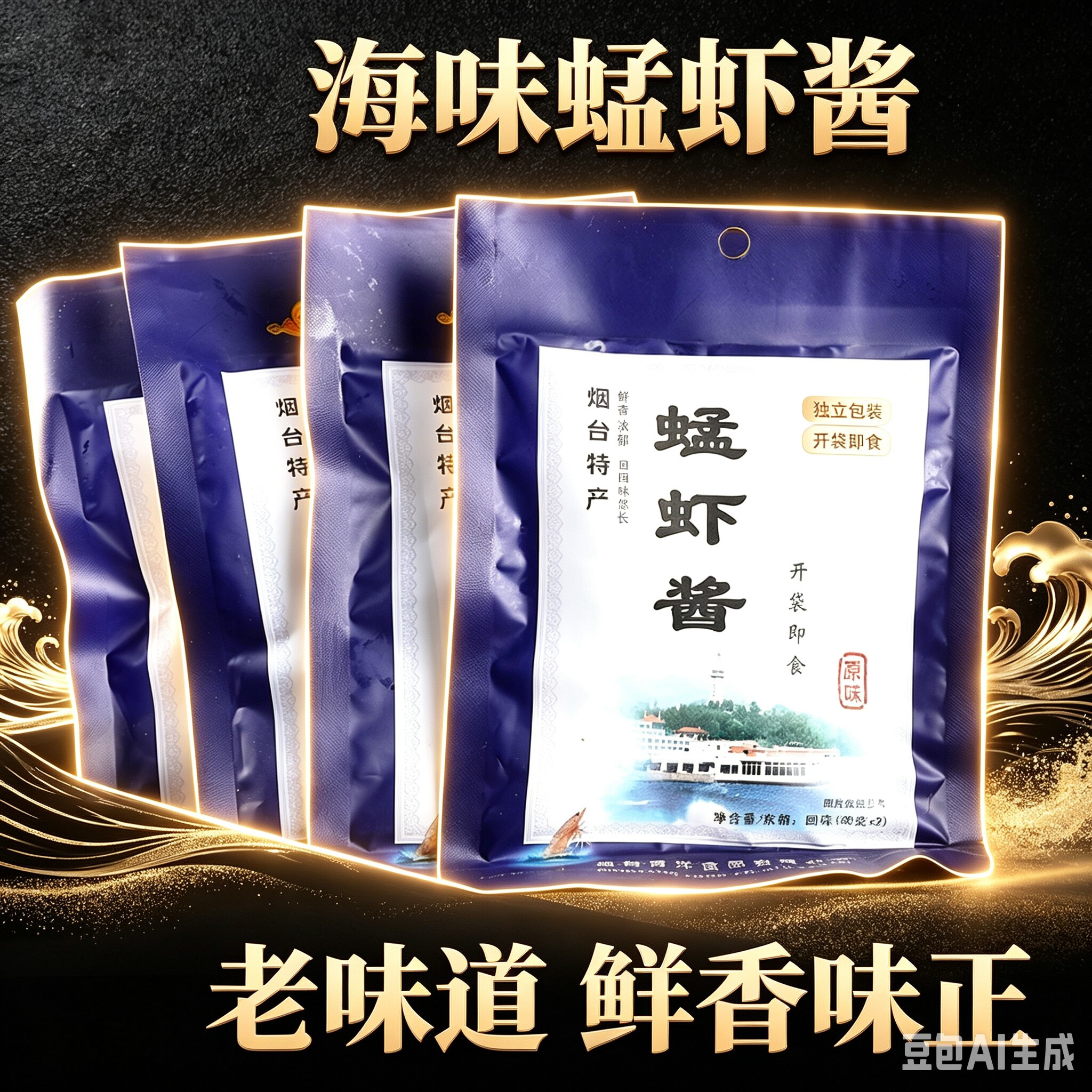 【中农说】虾酱正宗特级老字号盐城特产无添加下饭神器官方旗舰店
