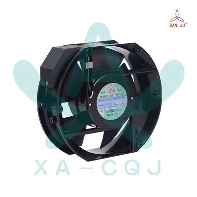 三巨SJ1725HA2BT 17251 220V 0.28A滚珠插片式 电箱 设备散热风扇