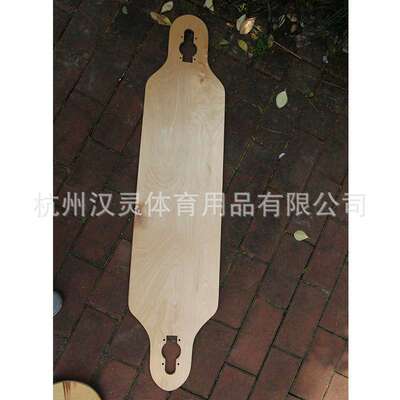 41X9inch滑板长板9层东北枫木扁担板舞板裸板面可转印裸板面