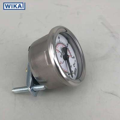 德国威卡WIKA波登管压力表213.53.050 轴向带支架 压力表