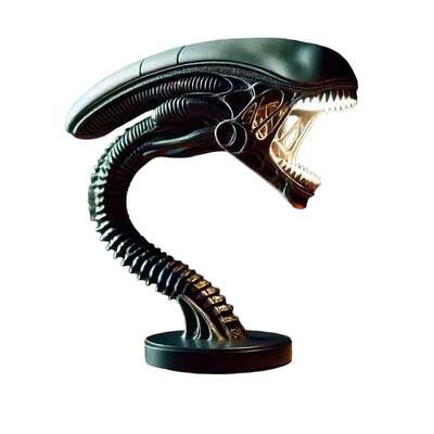 跨境新品  ALIEN LAMPS外星生物灯架 卧室家庭装饰灯品树脂摆件H2