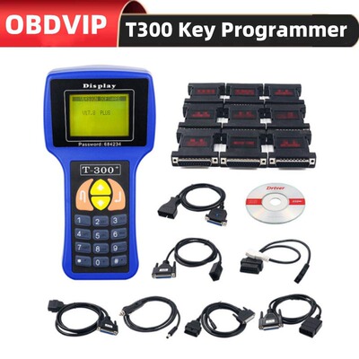 T300T-300V22.9KeyProgrammer钥匙编程黑蓝壳英语西班牙语