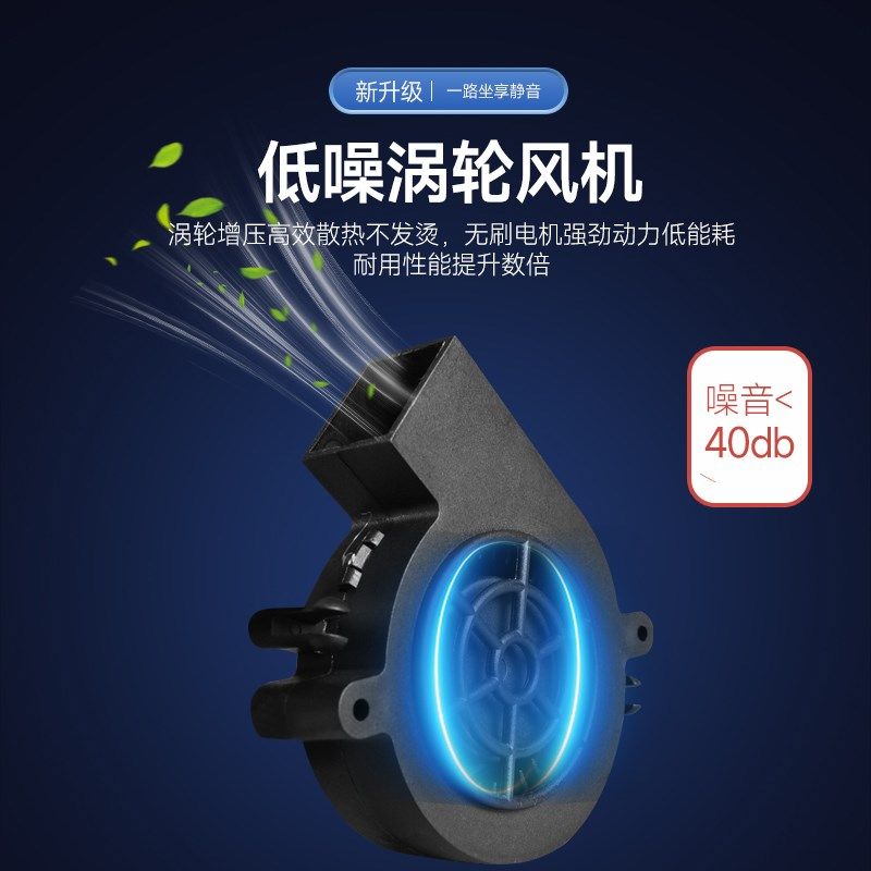 夏季汽车通风坐垫座椅制冷夏天12V24V透气吹风凉垫货车靠背带风扇
