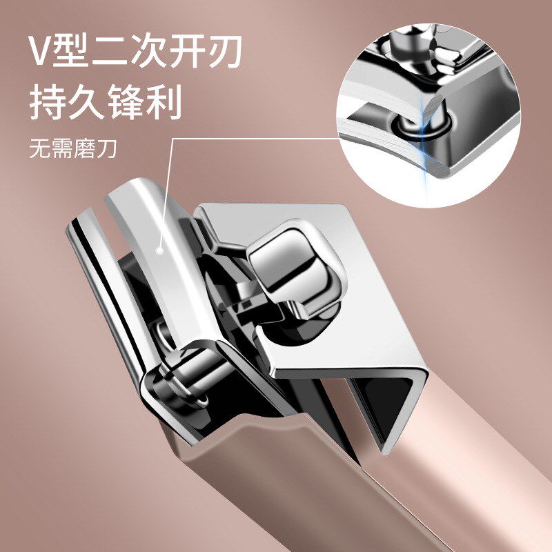 指甲刀套装礼盒简约家用盒装指甲剪便携指甲钳修甲美甲挖耳勺工具