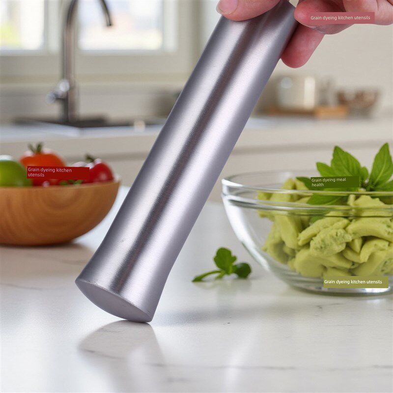 捣碎棒不锈钢捣泥器家用捣蒜棒捣锤研磨手动捣汁锤擂钵研钵配件锤