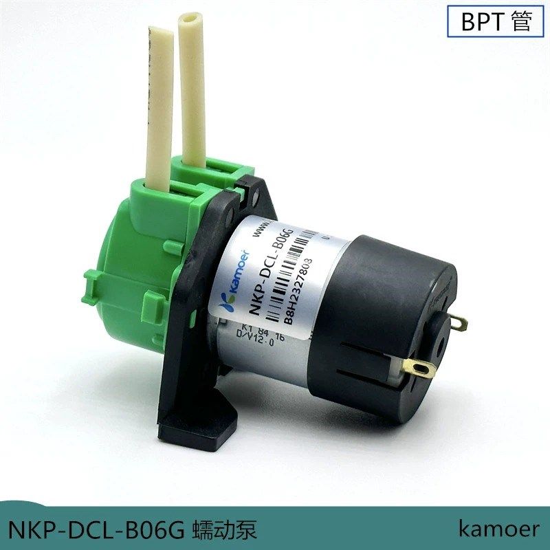 NKP-DCL蠕动泵 12V直流泵水泵配件 自吸泵循环泵实验室 L型抽水泵