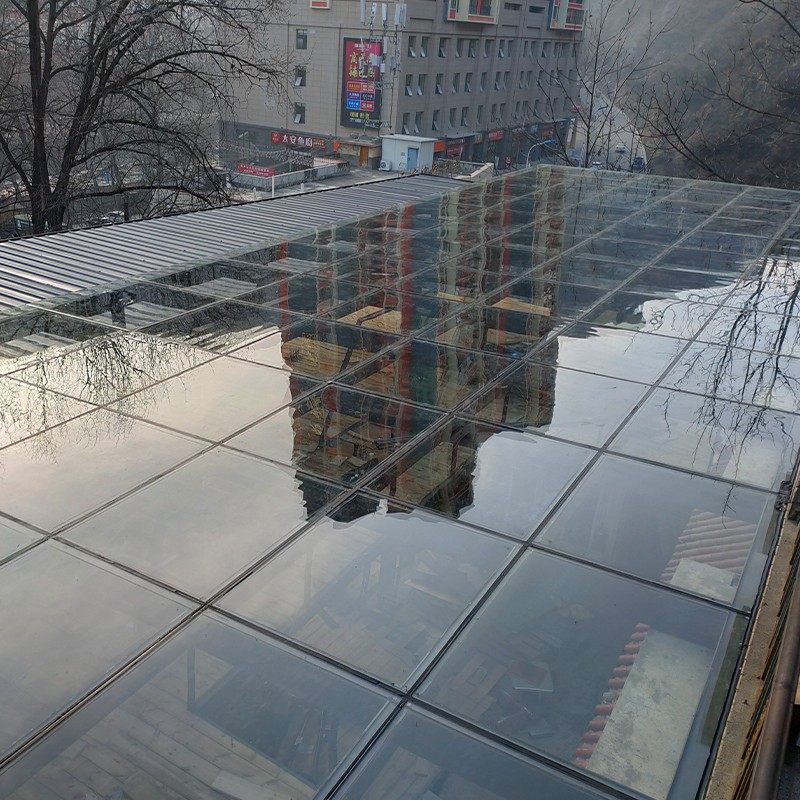 成都专业定制钢结构铝合金阳光房钢结构现浇阁楼夹层搭建门窗