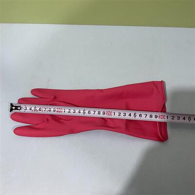 云蕾11660加长加厚乳胶橡胶手套洗碗洗衣服防水家务家用手套橡胶