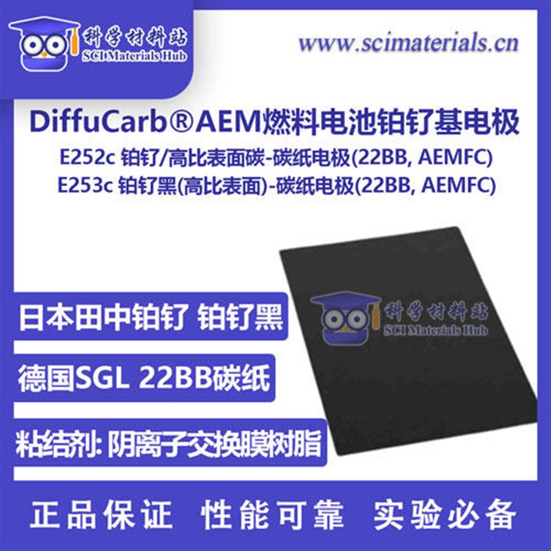 DiffuCarb? E252c E253c AEM燃料电池 田中铂钌 德国SGL碳纸电极