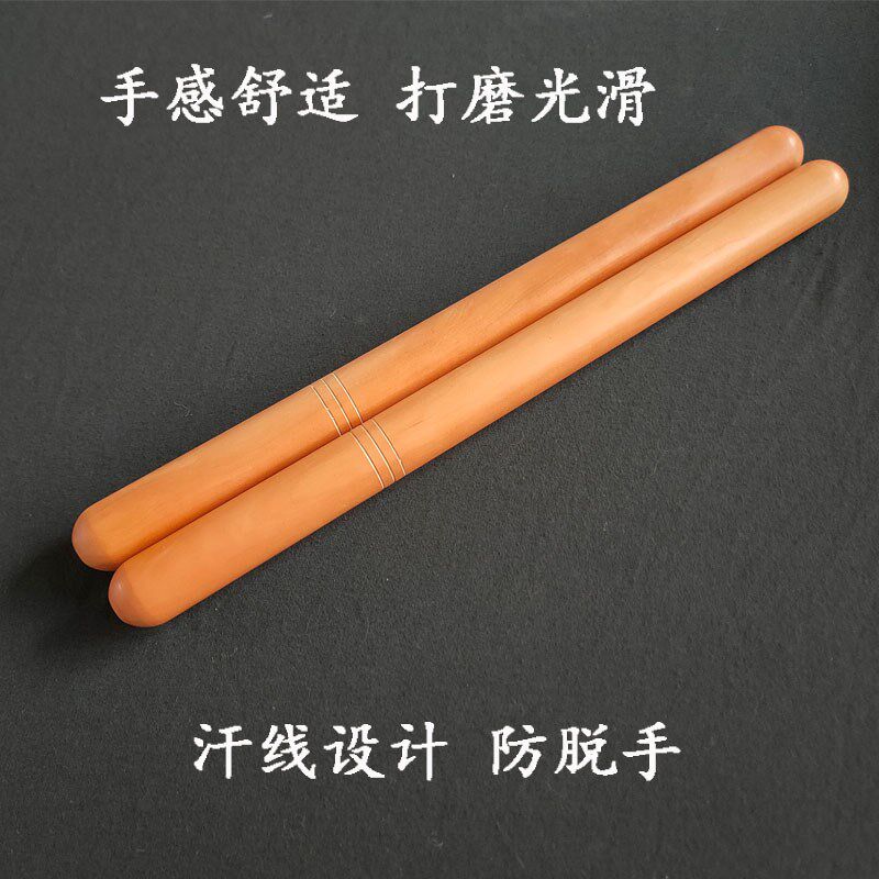 线红梨木大鼓鼓棒木质排鼓打鼓棒中国堂鼓大鼓槌醒狮鼓棍实木鼓锤