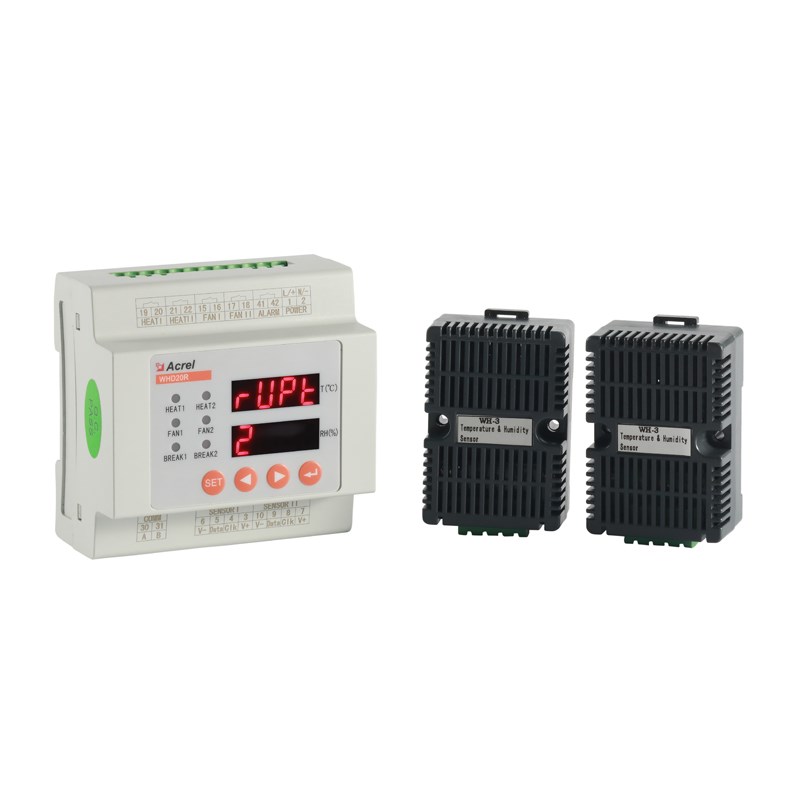 安科瑞 WHD20R-22温湿度控制器 开 关柜用导轨式安装 可选报