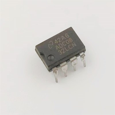 全新原装直插ADC0832CCN 双通道8位串行A/D转换器 DIP-8 数模转换