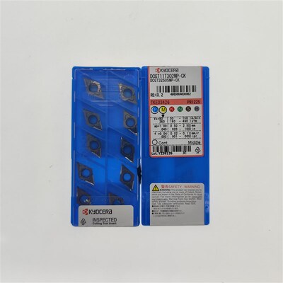 日本京瓷数控刀具合金刀片DCGT11T302MP-CK PR1225不锈钢精加工用