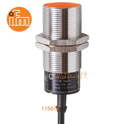 易福门接近传感器II5676;10 mm 齐平安装;400 Hz;NC+NO;DC; PNP
