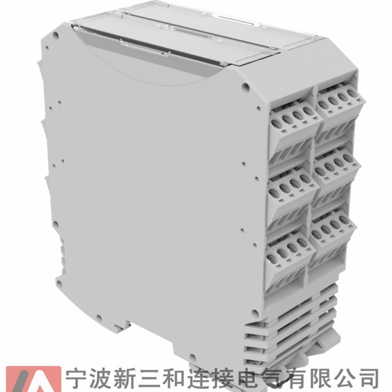 宁波三和SH806-45隔离安全栅电子外壳信号转换温度变送器模组