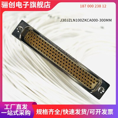 矩形连接器 J30JZLN100ZKCA000-300MM J30JZ/XPN100TJCAP01-300MM