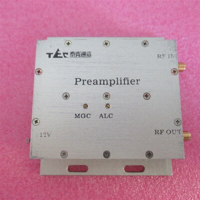 900-1800MHz 35dB 增益可调10dBm SMA 手调 射频增益控制放大器