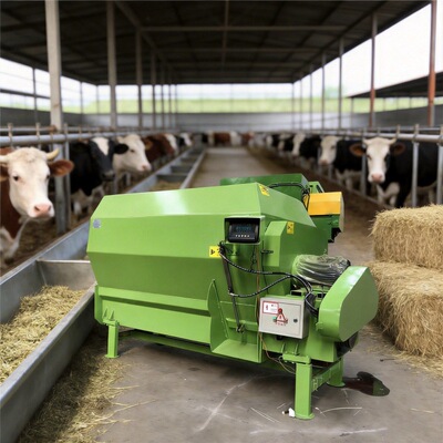电动小型拌草机 肉牛养殖饲料粉碎搅拌机 移动式tmr草料制备机