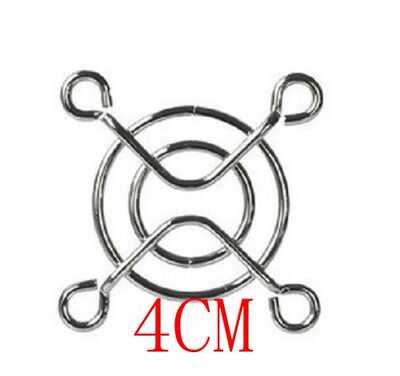 散热风扇金属网罩 4CM 镀镍铁网 4厘米风扇用防护网