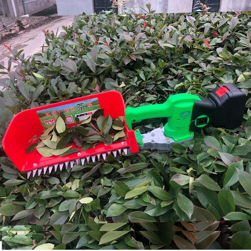 无刷电动采茶机单手便携式小型迷你充电式茶叶采摘收割草莓茶叶修