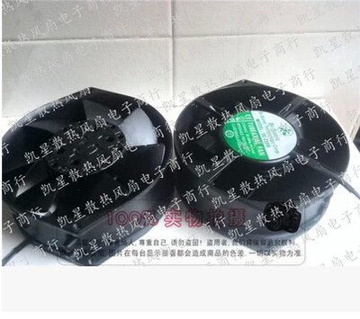 台湾百瑞17250 铁叶 耐高温5E-115B 滚珠轴流风机115V 48/46W