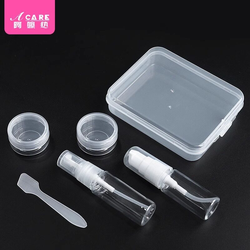 分装瓶I1pn001-旅行便携式小喷壶可登机小样喷雾瓶按压瓶透明空瓶