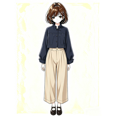 Hooxun逅荨【青枝晚风】 百搭个性时尚套装HX915W080