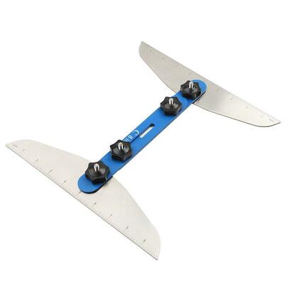 新款家用楼梯尺伸缩尺多功能折叠尺家居工具尺Stair Tread Gauge