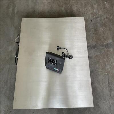 1000X1200mm防水电子平台秤1.2x1.5m不锈钢防腐蚀地磅3吨防潮磅秤