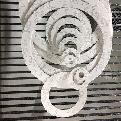 厂家供应Garlock GYLON3540 垫片绝缘高压垫片密封垫PTFE垫片材料