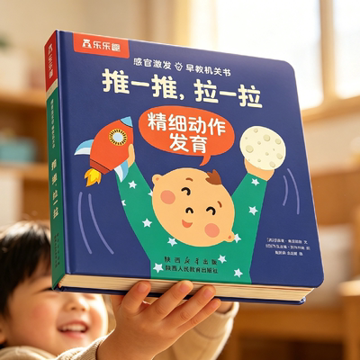 推一拉手指书乐趣绘本0-3