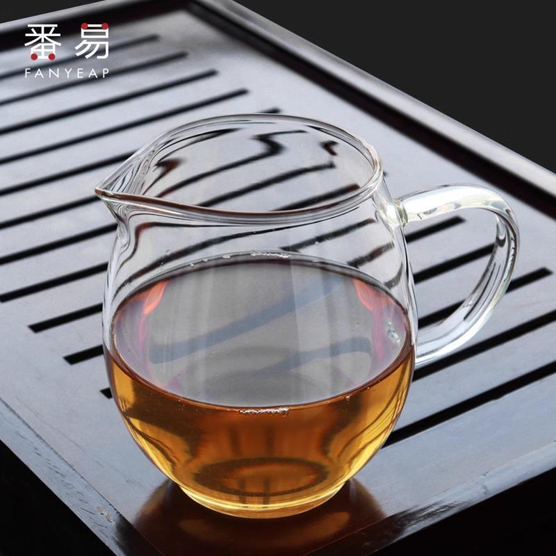 杯子/玻璃/公道杯A1pn001-功夫茶分茶器过滤泡茶喝茶茶具耐热茶杯