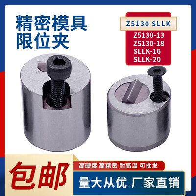 注塑料模具SLLK德国STRACK标准行位锁扣固定器滑块限位夹Z5130-13