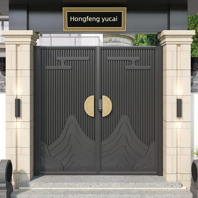 铝合金院门农村自建房屋院门别墅门双门院门花园门