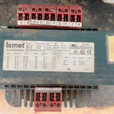 {议价}出【德国进口】变压器ismet【ISTU 1000】