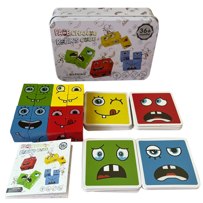 接亲堵门变脸魔方积木创意整蛊