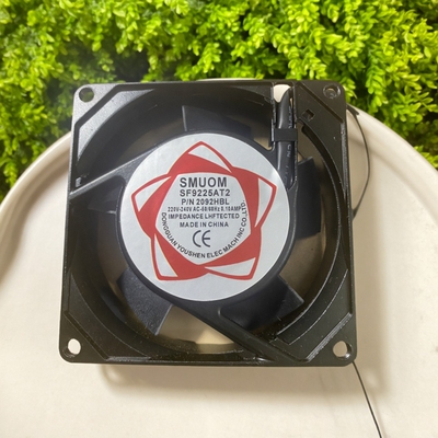 SUMOM建准SF9225AT2 P/N2092HBL/HSL 9025 90×90MM 220V散热风扇