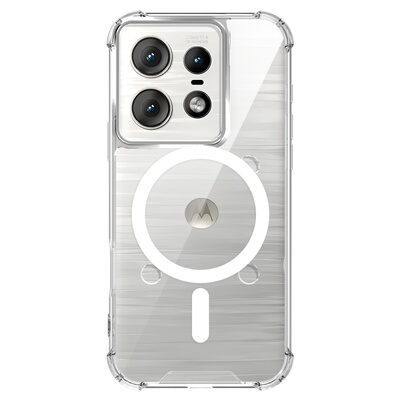 强磁吸适用于Motorola Moto Edge 50 5G四角防摔手机壳Moto Edge 50 PRO 5G无线充防摔