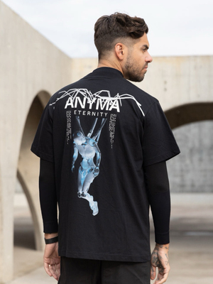 dj anyma Afterlife百大dj周边T恤 倒吊人电音节穿搭男女短袖220g