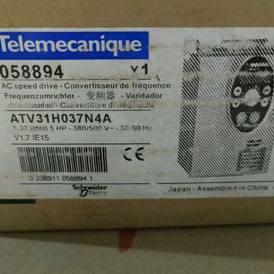 变频器ATV31H037N4A，0.37KW。议价