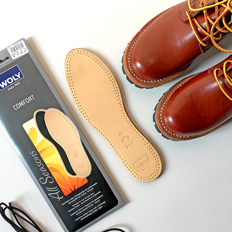 德国进口 woly护丽植鞣皮吸汗透气鞋垫_虎窝淘