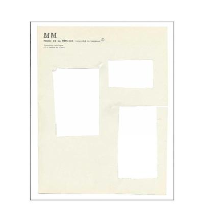 【预售】记忆博物馆‘普世所有权’®乔埃尔图兰克斯Musée de la Mémoire ‘PROPRIÉTÉ UNIVERSELLE’ ®英文艺术家艺术工作室