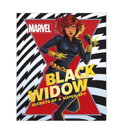 【现货】漫威黑寡妇超级间谍的秘密Marvel Black Widow Secrets of a Super-spy英文漫画Melanie Scott精装DK进口原版书978024142