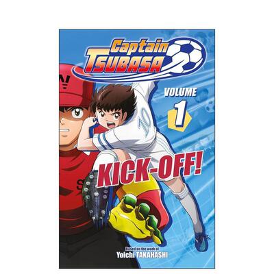 【预售】足球小将 卷1 开球！ Captain Tsubasa Volume 1 Kick-Off! 原版英文漫画书