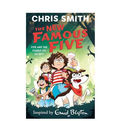 【预售】【五人探险队】五人组与森林秘境 【The New Famous Five】Five and the Forest of Secrets: Book 3 原版英文儿童故事